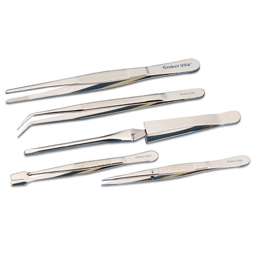 5 Piece Tweezer Set – Gesswein Canada