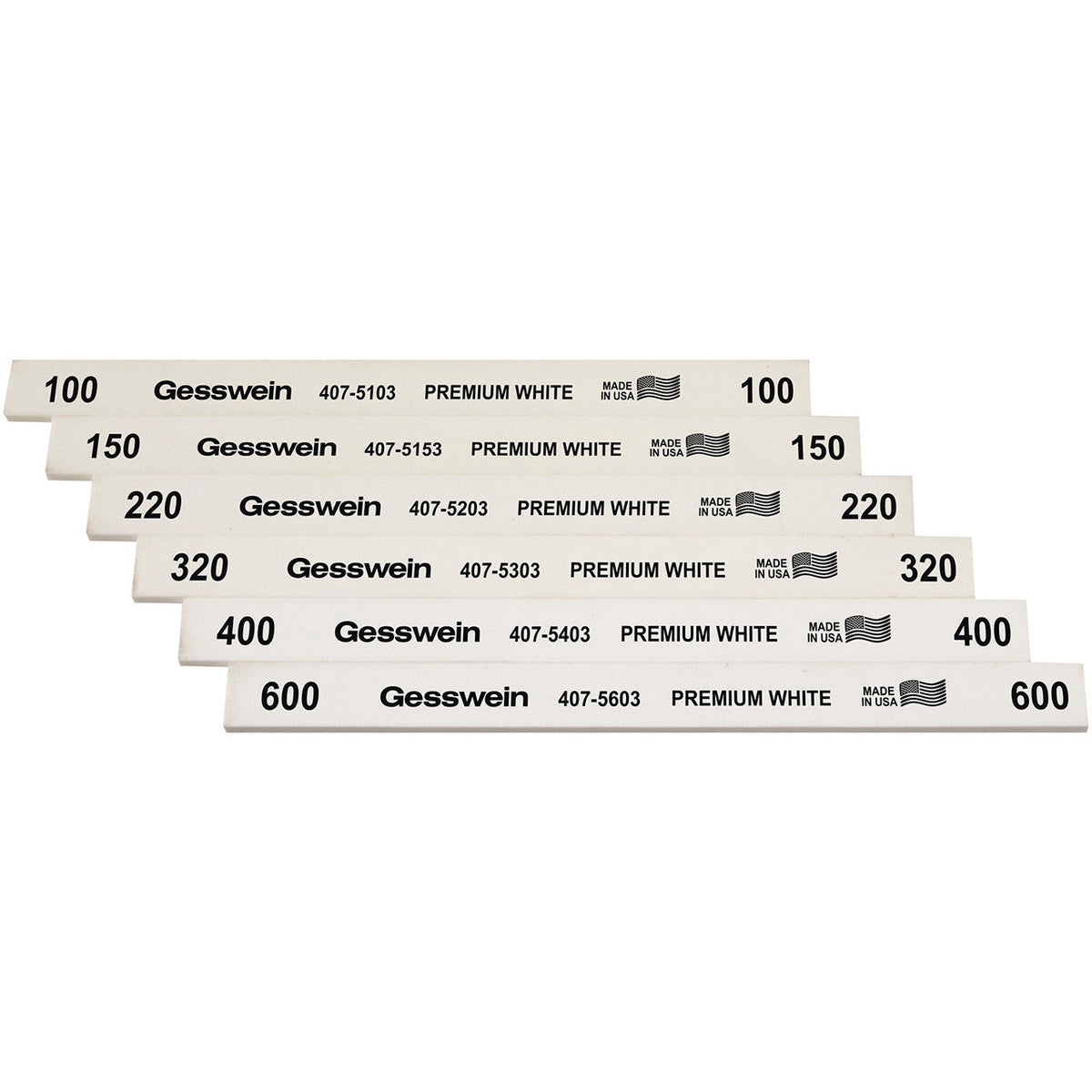 Gesswein® Finishing Stone All-Grit Sets - Premium White – Gesswein Canada