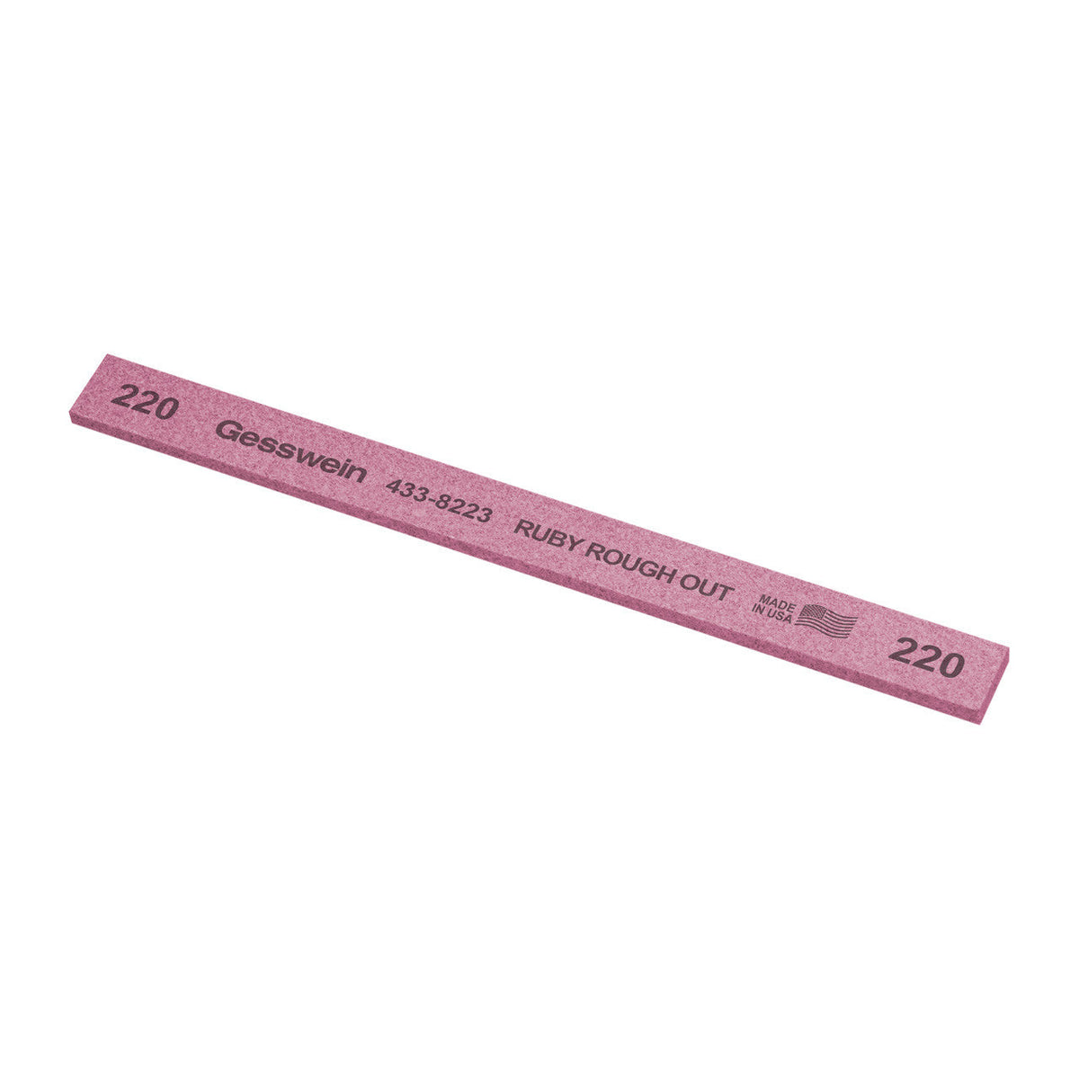 Gesswein® Ruby Rough-Out Stones 1/2" x 1/8" x 6" – Gesswein Canada