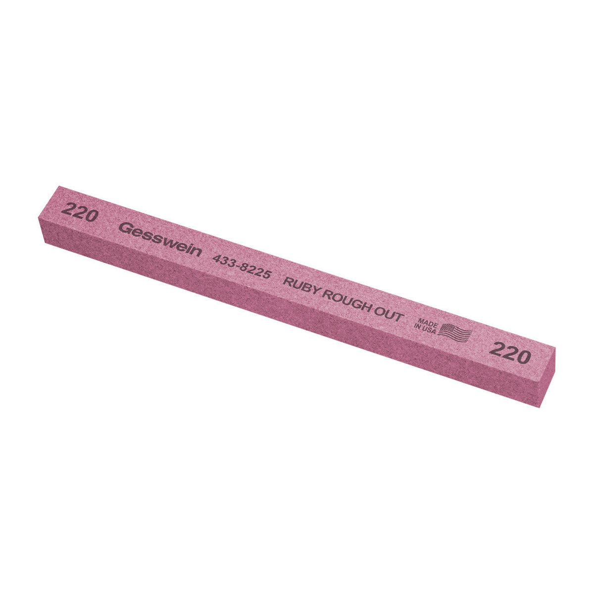 Gesswein® Ruby Rough-Out Stones 1/2" x 1/2" x 6" – Gesswein Canada