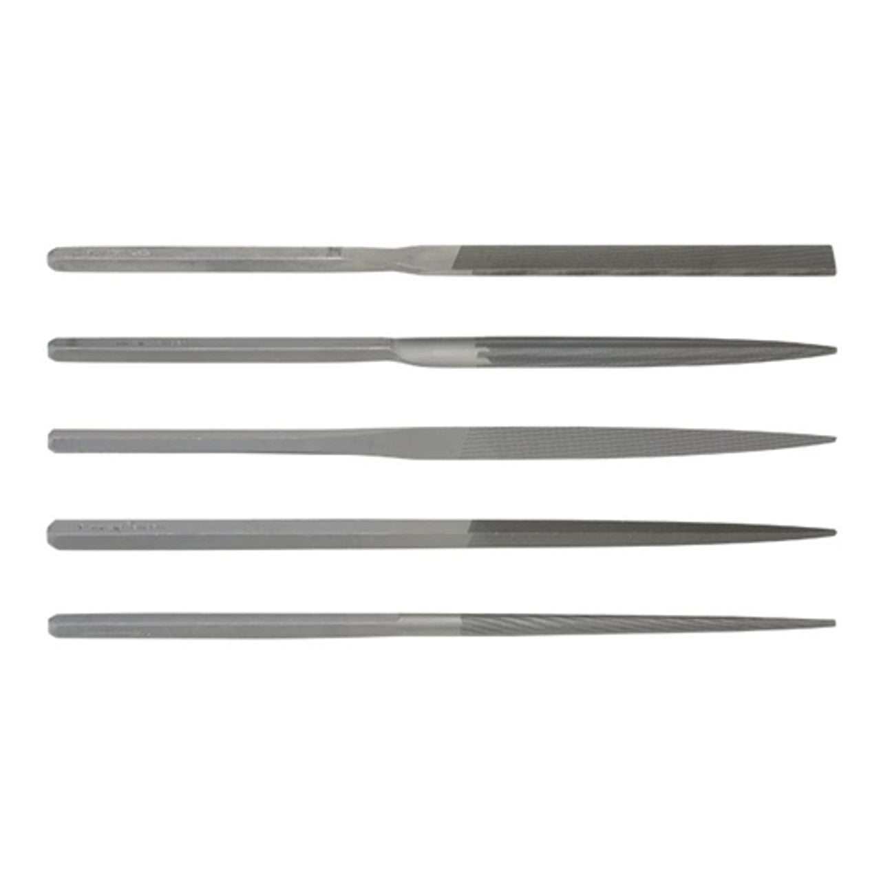 Grobet USA Ergo Grip Swiss File - 8.5" Three Square Cut 00 (Built-in ...