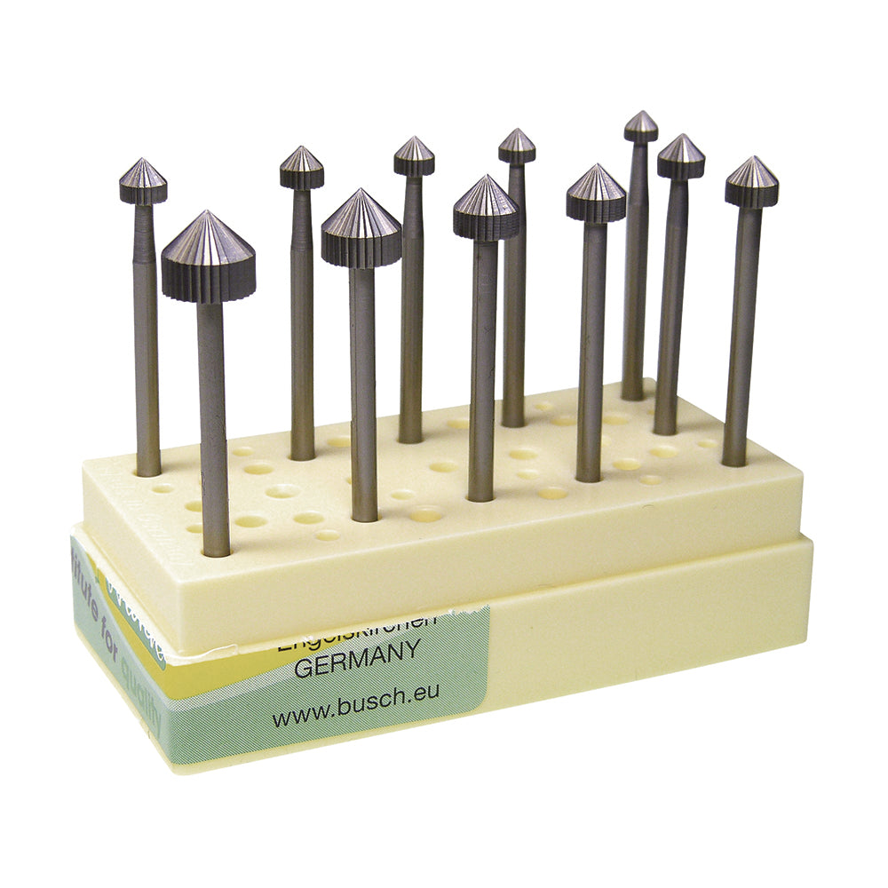 Busch® Bur Sets - Stone Setting Fig 413 – Gesswein Canada